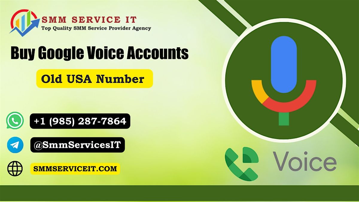 3 Best Sites To Buy Google Voice Accounts And Number, Dhaka, 2 May 2024 ...