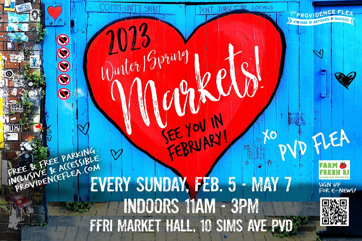 Providence Flea Winter/Spring Markets 2023, Farm Fresh Rhode Island, Providence, 12 March 2023 ...