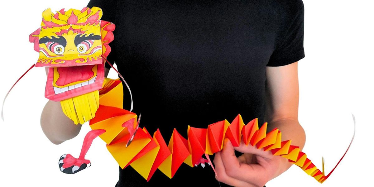Dragon Paper Puppet Making, Power of Place, Boiler House North ...