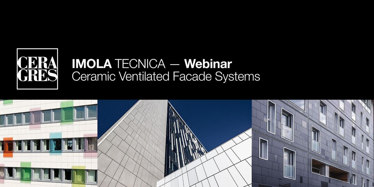 Webinar - Ventilated Facade Systems IMOLA TECNICA, December 1 2023 ...