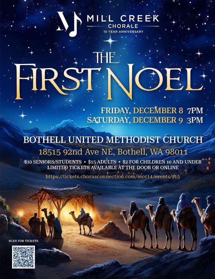 The First Noel - MCC Holiday Concert, Bothell United Methodist Church ...