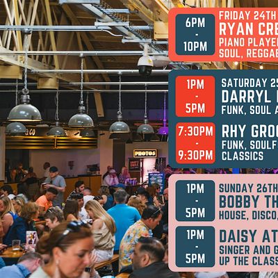 Ryan Creegan, Darryl Neal, Rhy Grooves, Bobby Thorpe and Daisy Atkinson ...