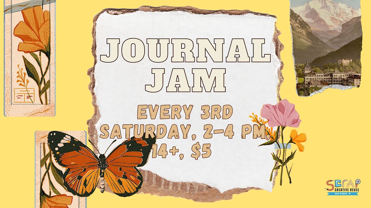 Journal Jam, SCRAP Creative Reuse, Ann Arbor, 16 December 2023 ...