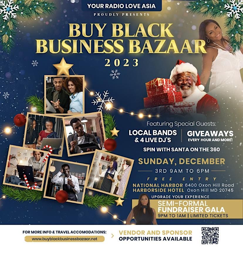 Asia’s Inaugural Buy Black Business Bazaar, Harborside Hotel, Oxon Hill ...