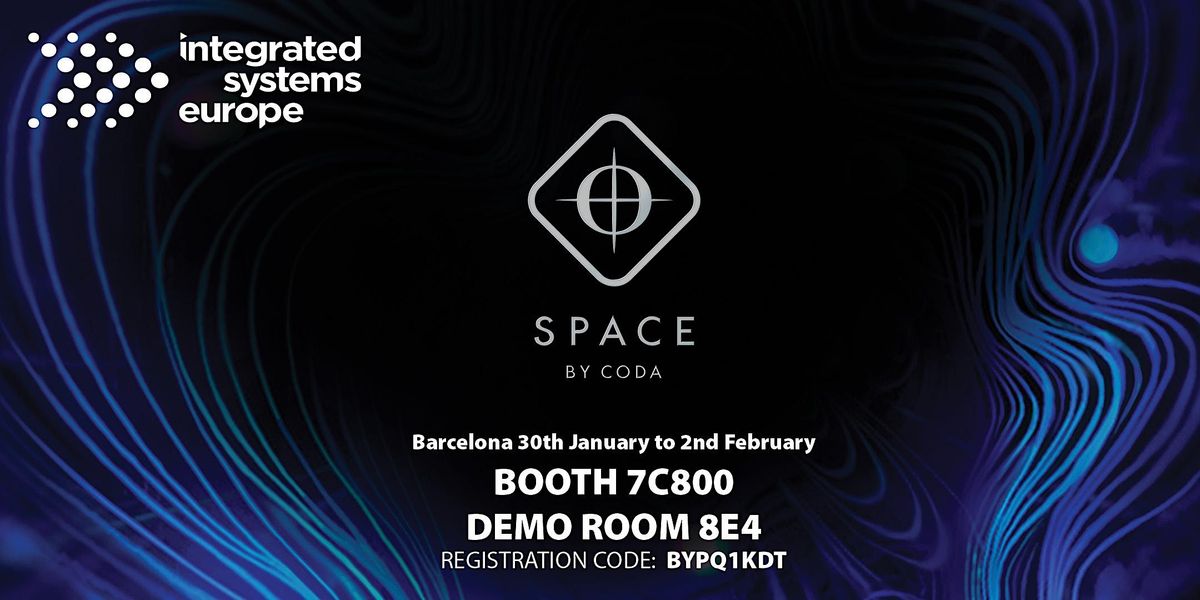 SPACE by CODA Demos at ISE 2024, Fira Barcelona Gran Via, L'Hospitalet de Llobregat, 30 January ...
