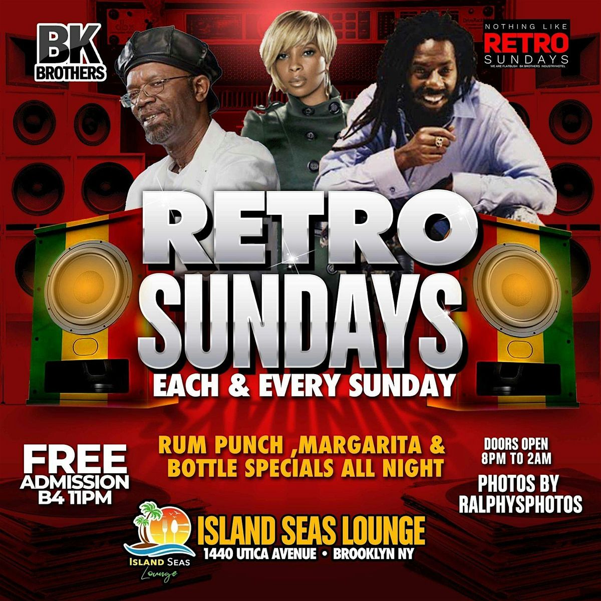 Nothing Like Retro Sundays, Island Seas, Brooklyn | AllEvents.in