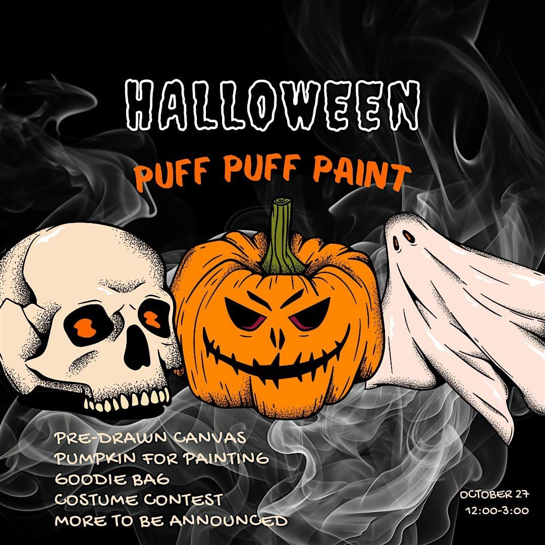 Halloween Puff & paint, Exhale Society, Tempe, 27 October 2024 | AllEvents
