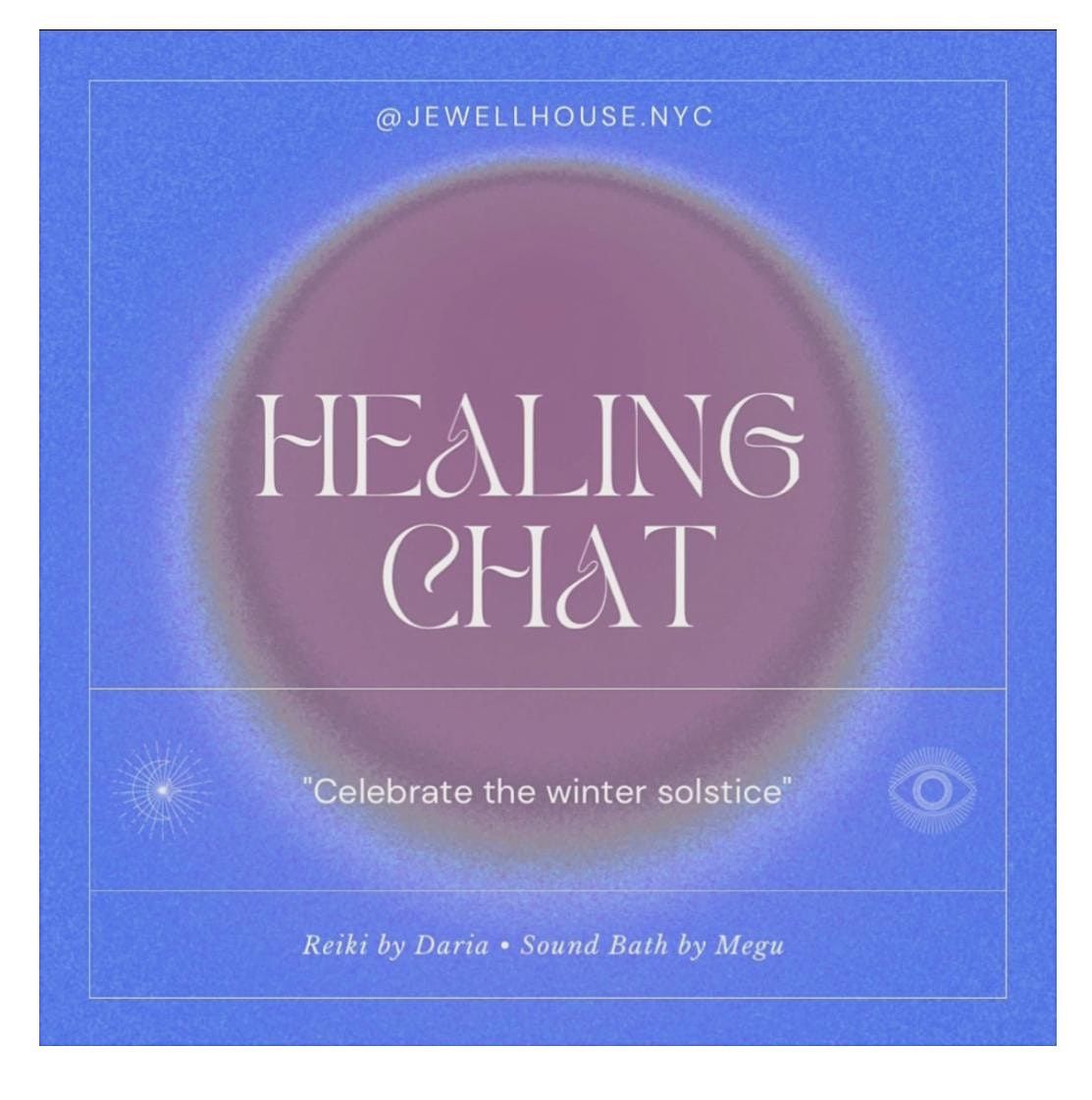 HEALING CHAT WITH DARIA & MEGU, 46 E 21st St, New York, 21 December ...
