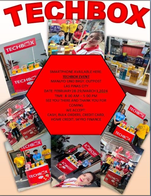 TECHBOX EVENT, Barangay Outpost Manuyo Uno, Parañaque, 28 February to 1 ...