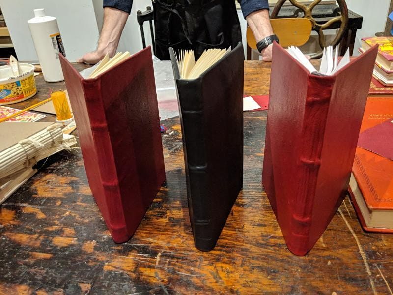 Full Leather Bookbinding with Ramon Townsend, Harriton House, Bryn Mawr ...