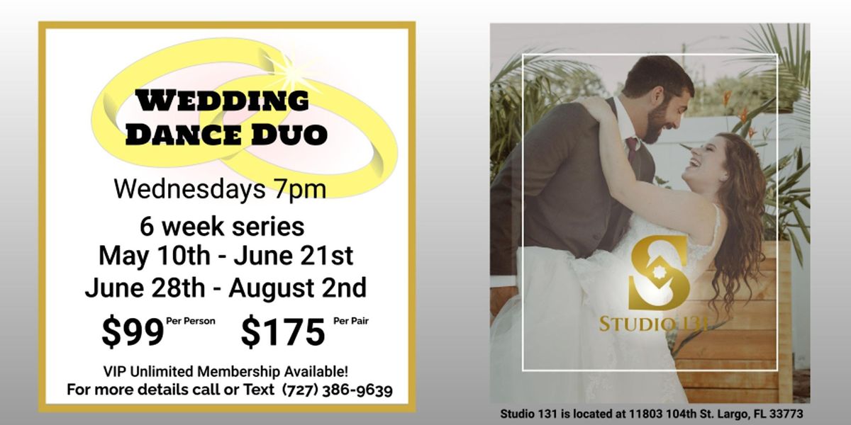 Wedding Dance Duo, Studio 131, Largo, 21 June 2023 | AllEvents.in