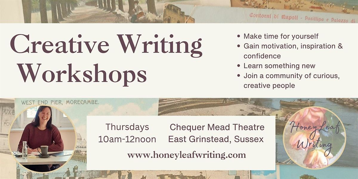 The Writers Notebook: Creative Writing Workshops - 5 Week Series ...