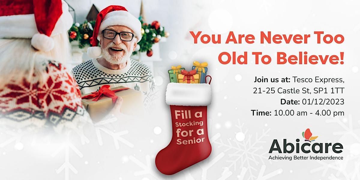 Fill a Stocking for a Senior, Tesco Express, Salisbury, 1 December 2023 ...