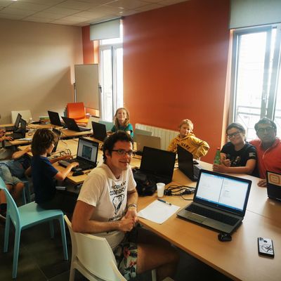 CoderDojo Lessines du 17 janvier 2024, Maison des Associations de Lessines, January 17 2024 ...