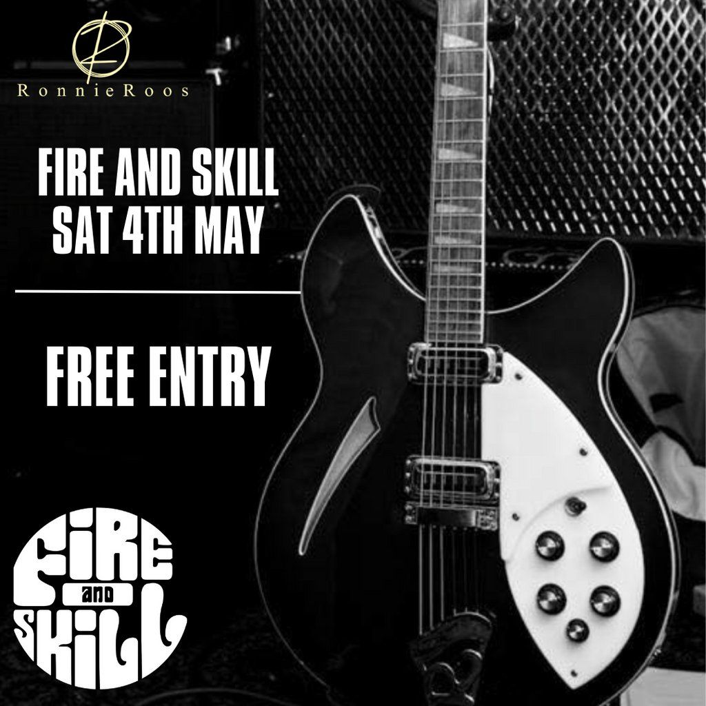 Fire and Skill, Ronnie Roos, Leicester, 4 May to 5 May | AllEvents