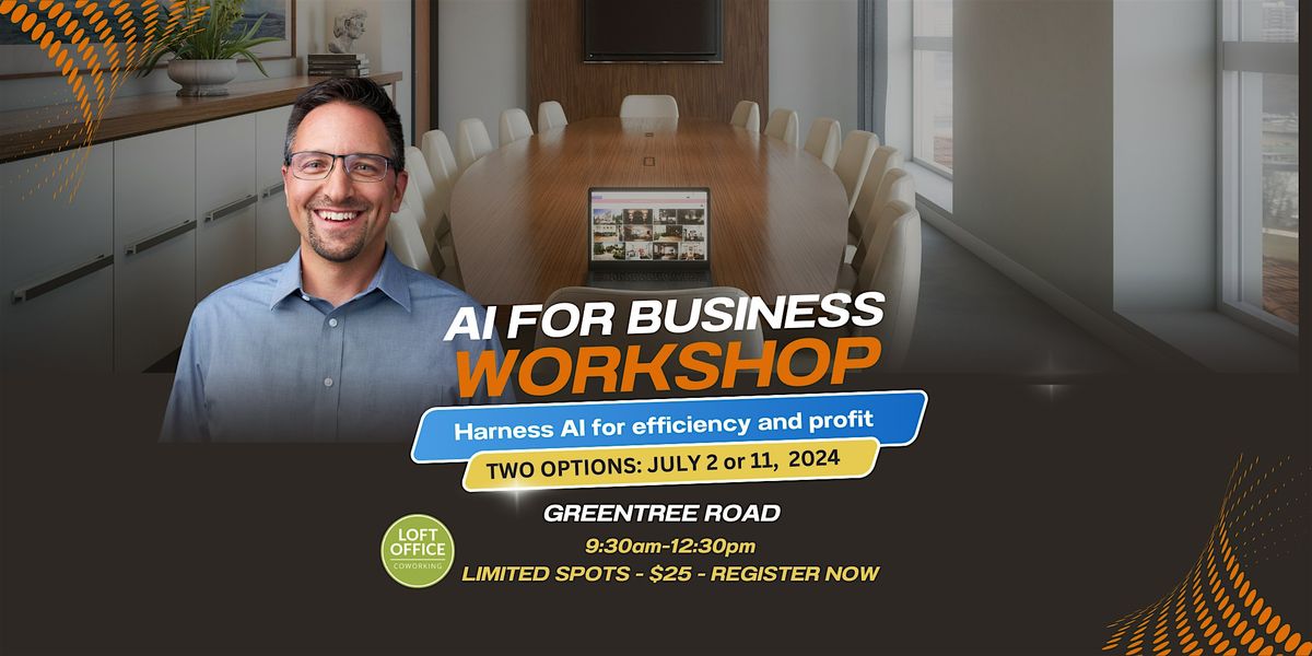 AI for Business Workshop: Green Tree/Carnegie/Mt. Lebo, 2090 Greentree ...