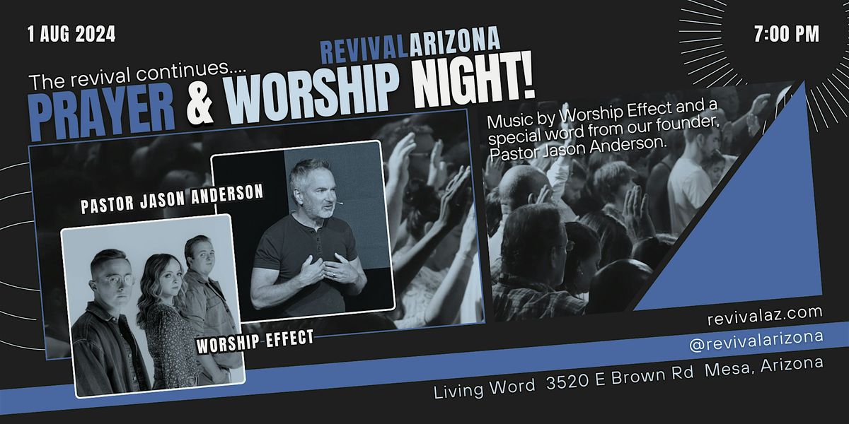 A Night of Prayer & Worship w/ Worship Effect & Pastor Jason Anderson ...