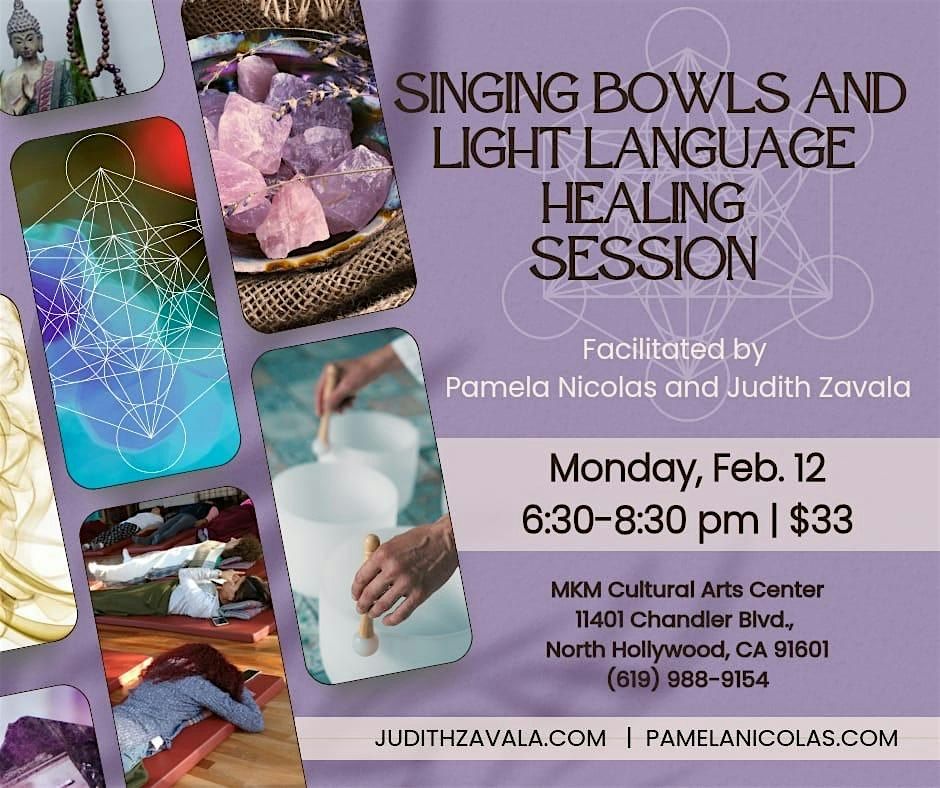 Light Language & Quartz Singing Bowls Healing Session, MKM Cultural ...