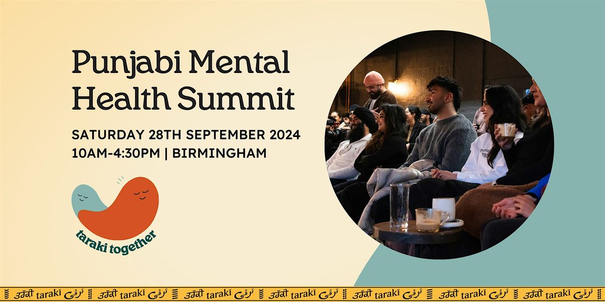 Punjabi Mental Health Summit 2024, Sangat Television, Birmingham, 28 September 2024 | AllEvents.in
