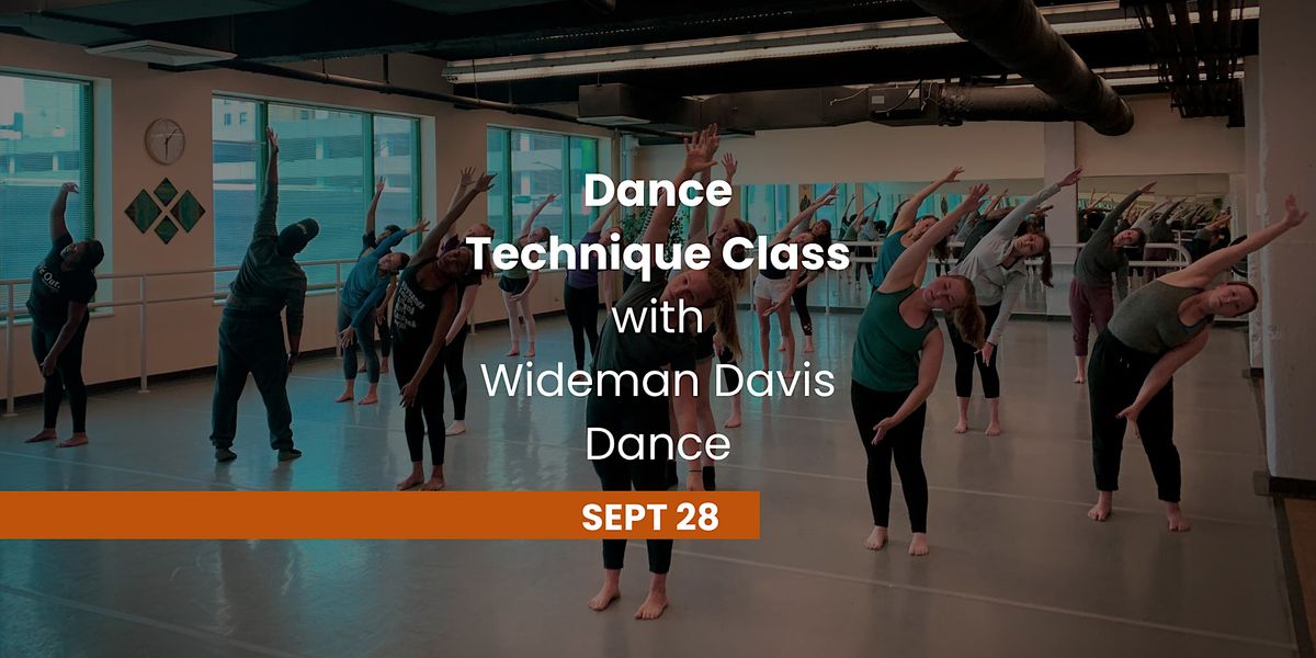 Wideman Davis Dance: Technique Class, Dance Project, Greensboro, 28 ...