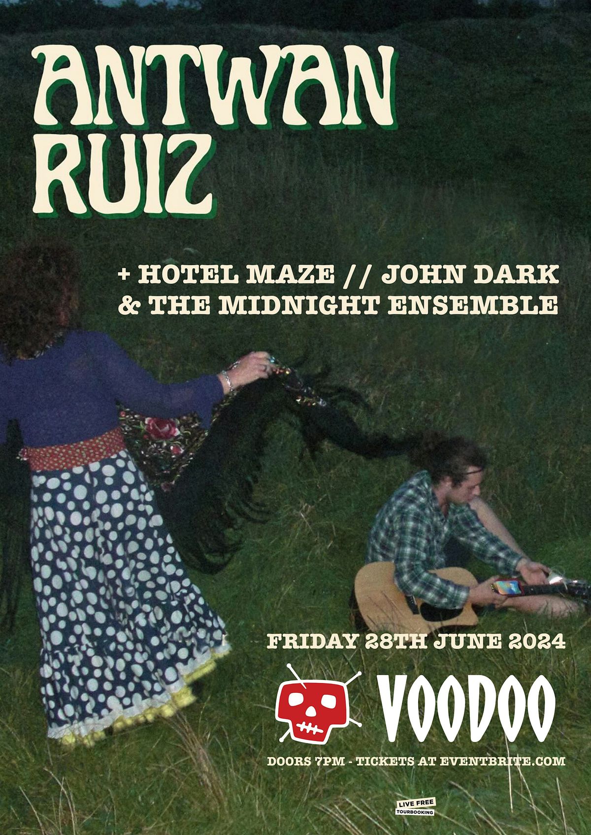 Antwan Ruiz // Hotel Maze // John Dark & The Midnight Ensemble at Voodoo, Voodoo Belfast, 28 ...