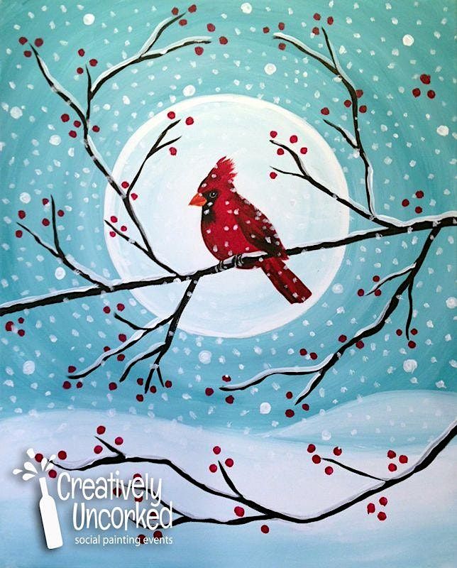 Harbor Hospice Cardinal paint night fundraiser, Salty Pecker Brewing ...