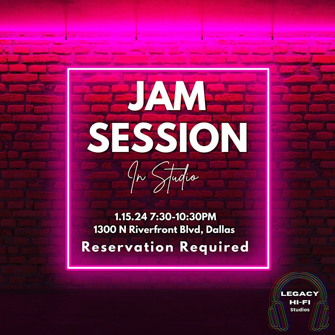 Monday Jam Session, Legacy Hi-Fi Studios, North Riverfront Boulevard ...