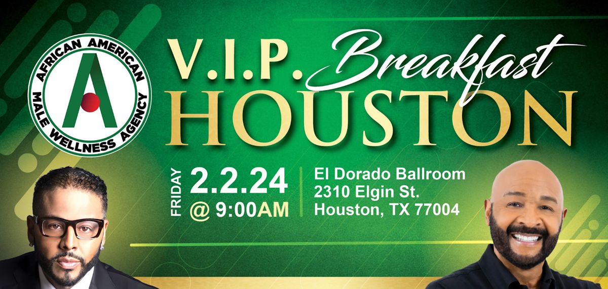 AAMWA Houston VIP Breakfast, El Dorado Ballroom, Houston, 2 February ...