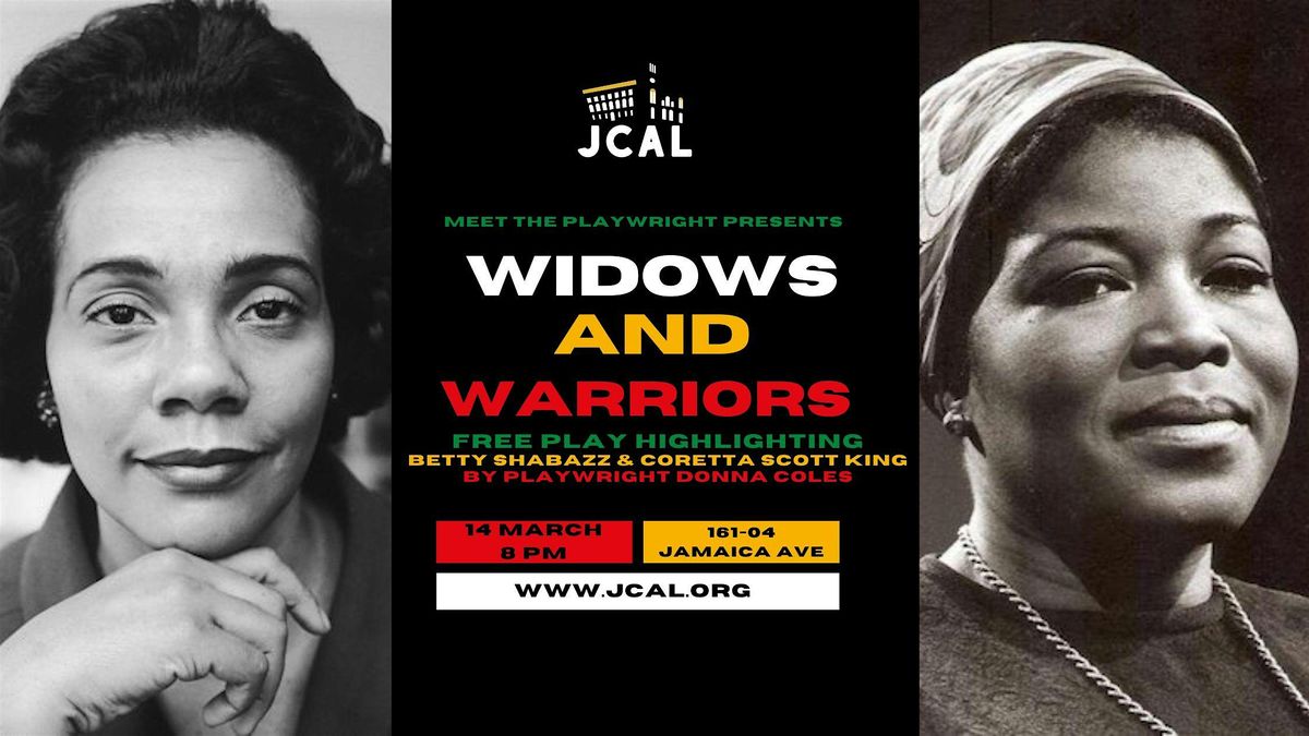 Meet the Playwright Presents: Widows and Warriors, Jamaica Center for ...