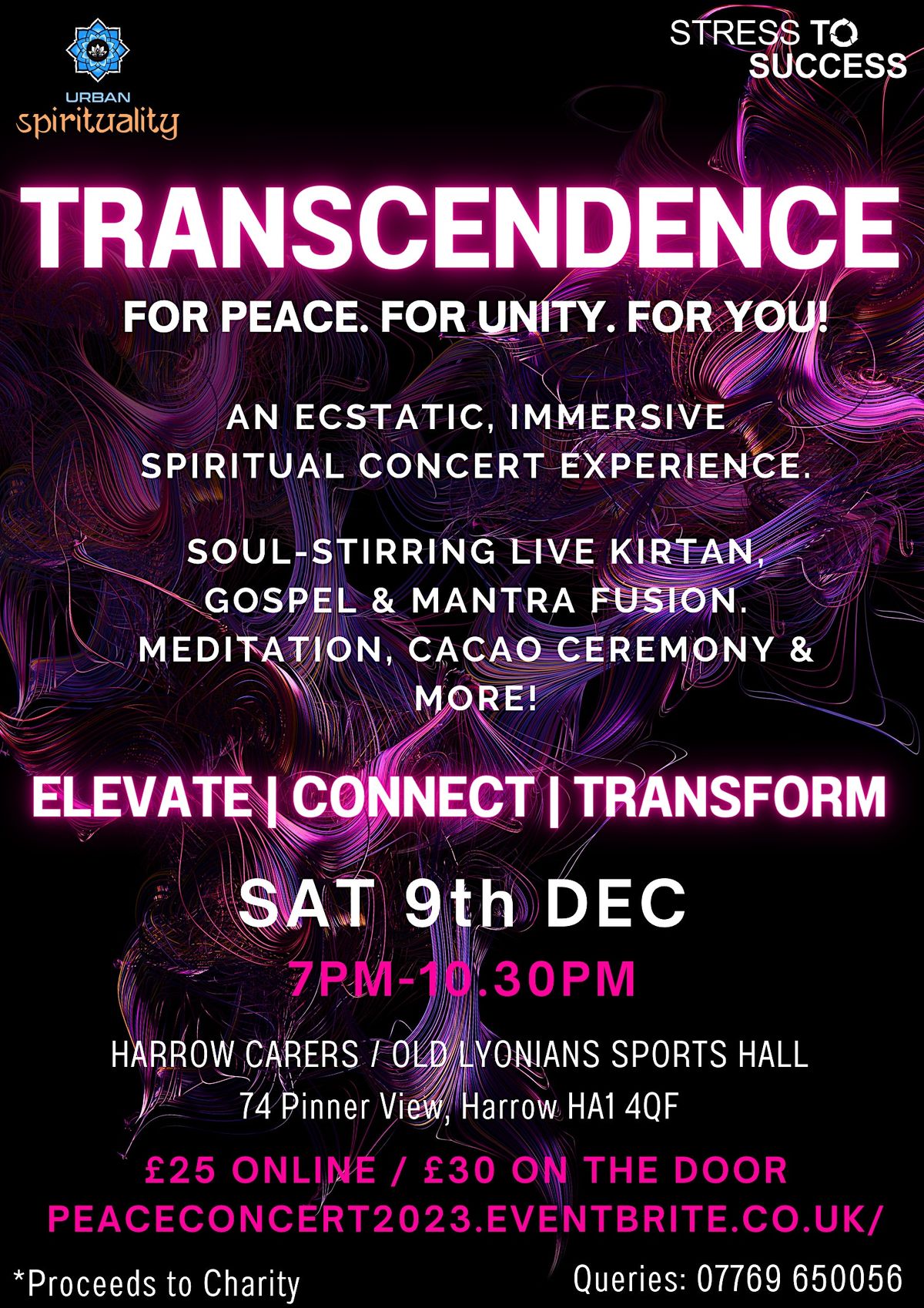 TRANSCENDENCE: An Immersive LIVE Spiritual Fusion Concert For Peace ...