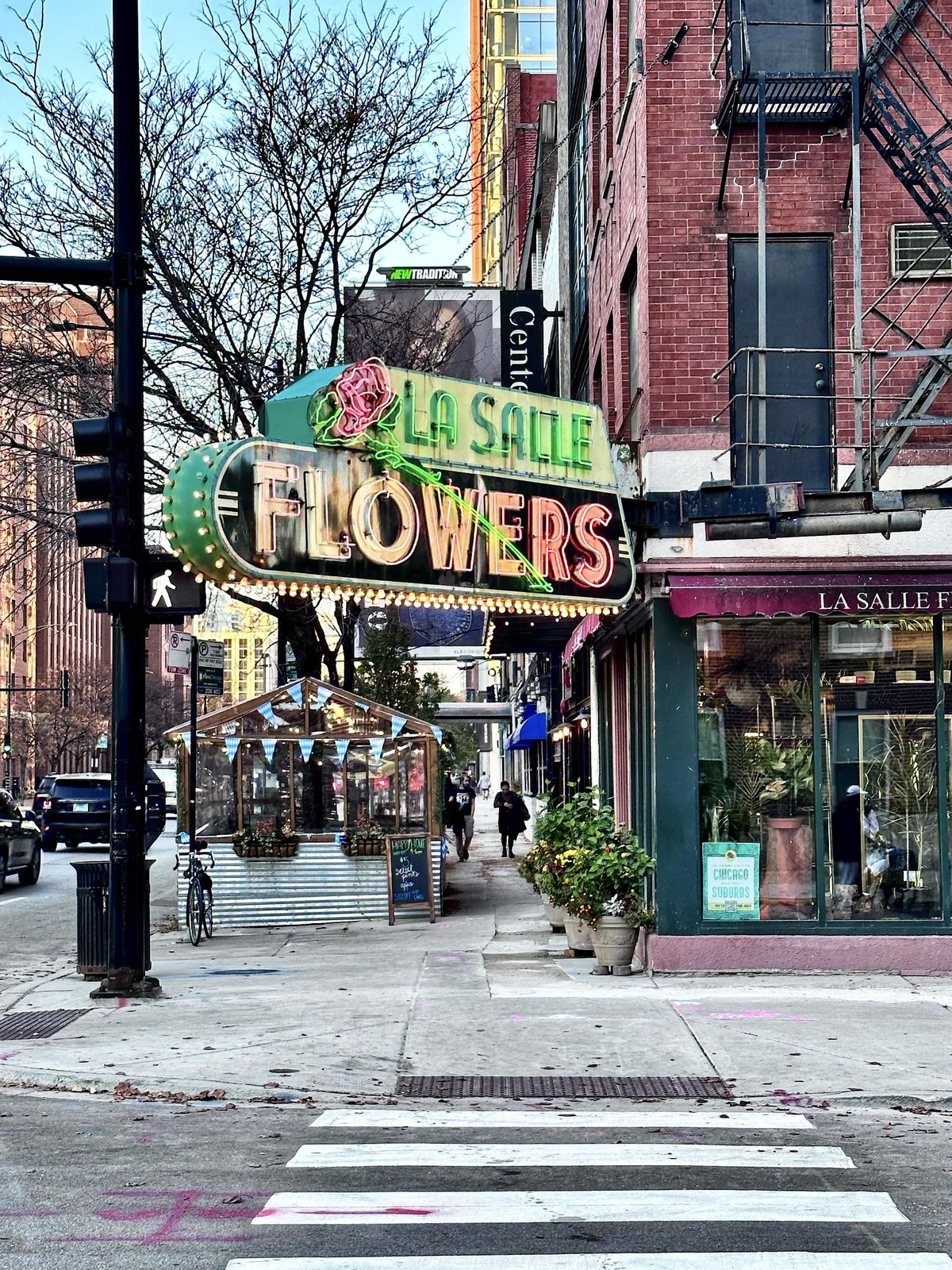 RETRO RIVER NORTH - Walking Tour, LaSalle Flower Shop, Chicago, 15 ...