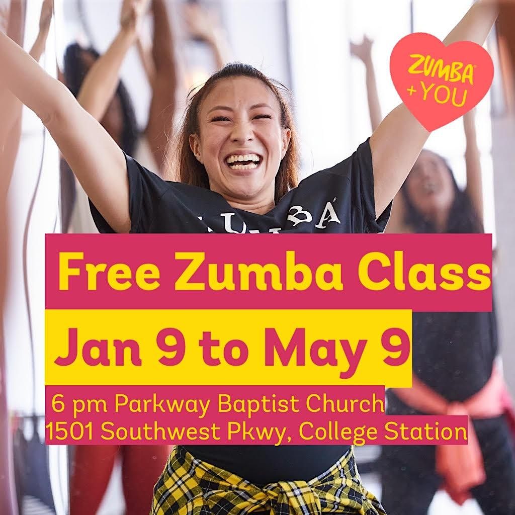 Free Zumba Classes in College Station, Texas, 1501 Southwest Pkwy ...