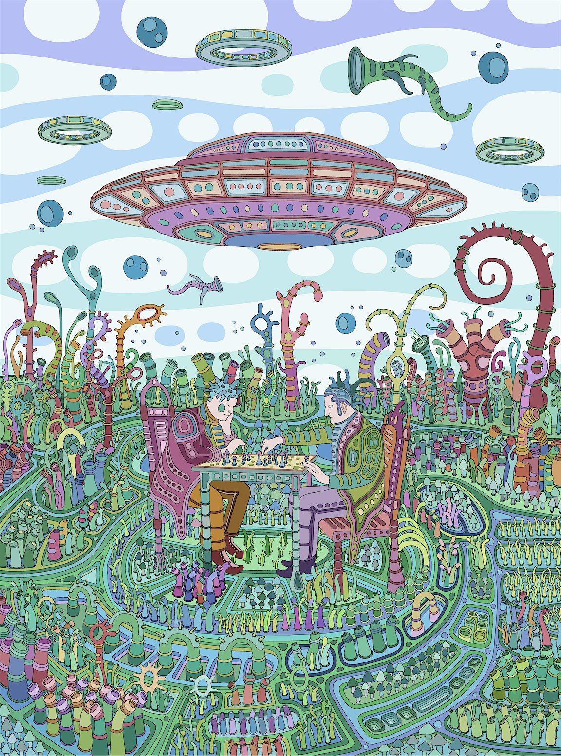 The Purple UFO: An Exhibition by Harry Pack, Espial NYC | Holistic ...