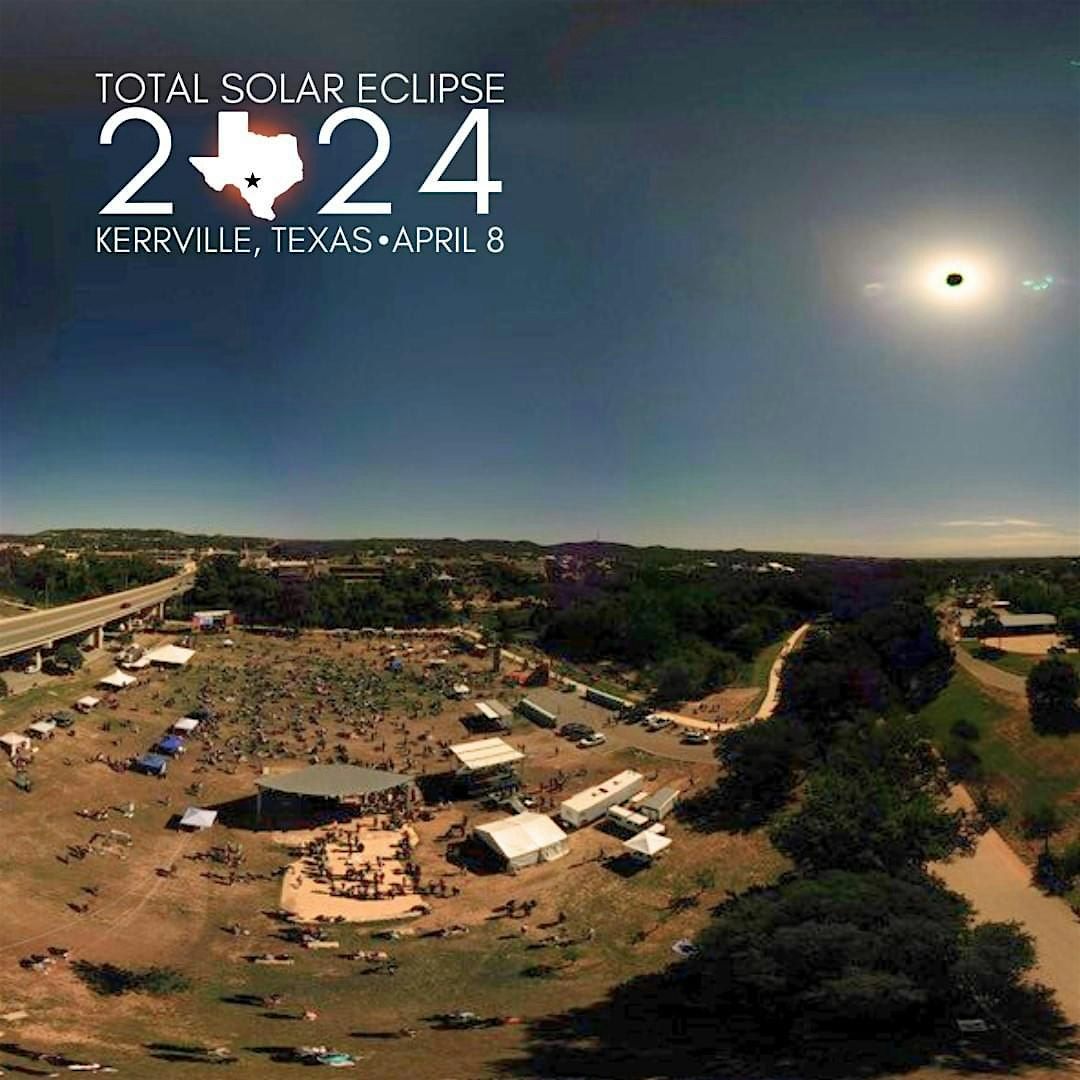 Total Eclipse Parking, downtown Kerrville, TX, 717 Sidney Baker St S ...