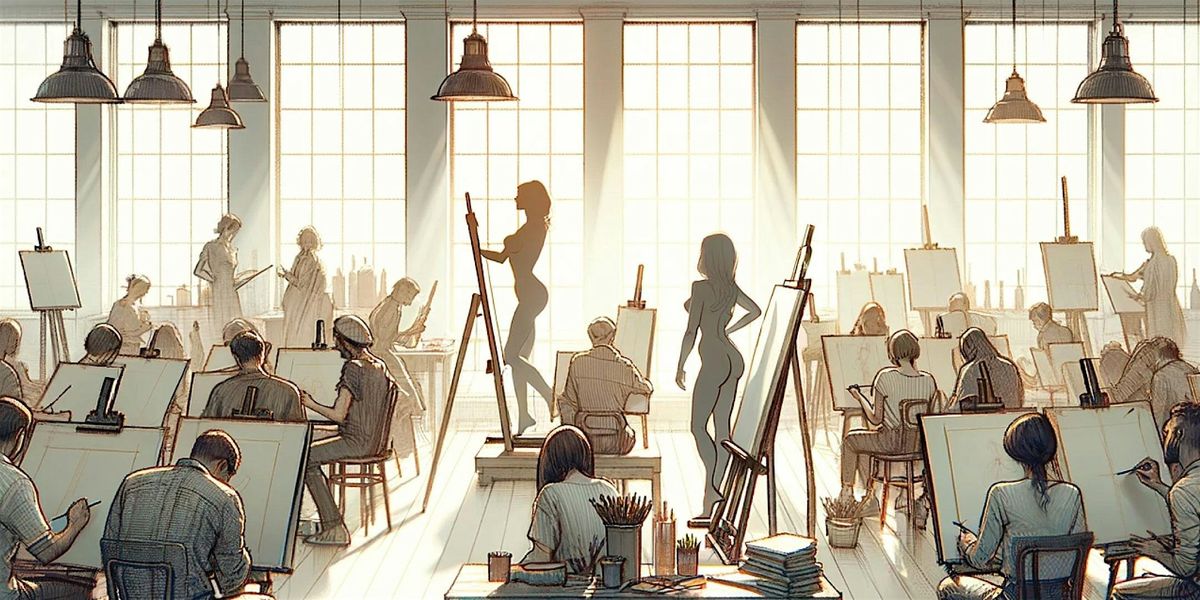 Monday Night Life Drawing 7-10pm, Art/Works Creative Cowork + Art ...