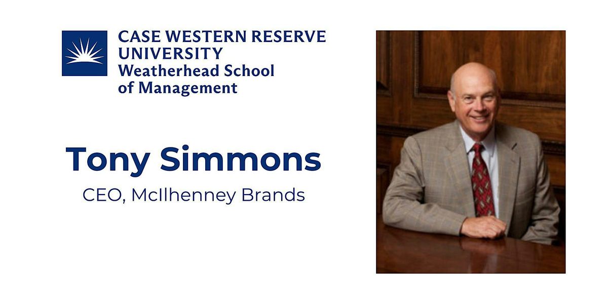 Tony Simmons, CEO, McIlhenney Brands, John S. Knight Center, Akron, 30 ...