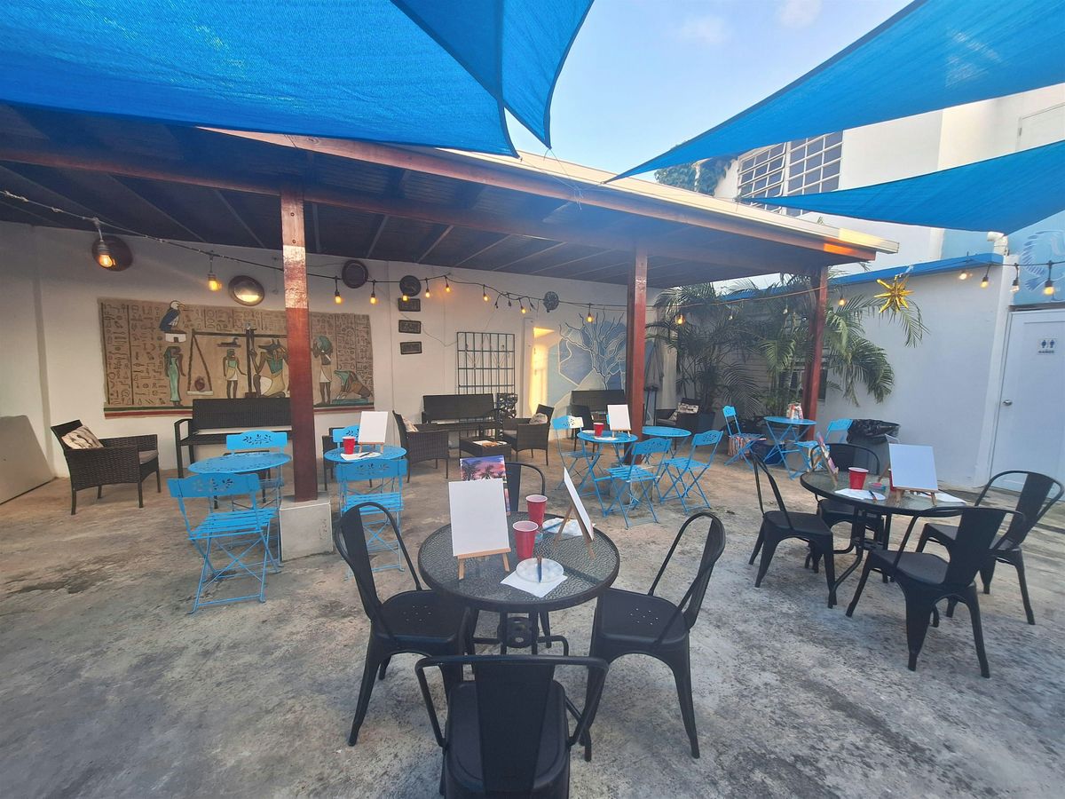 Puff & Paint Night presented by @ArtByEniale, Villa Eshta, San Juan, 20 ...