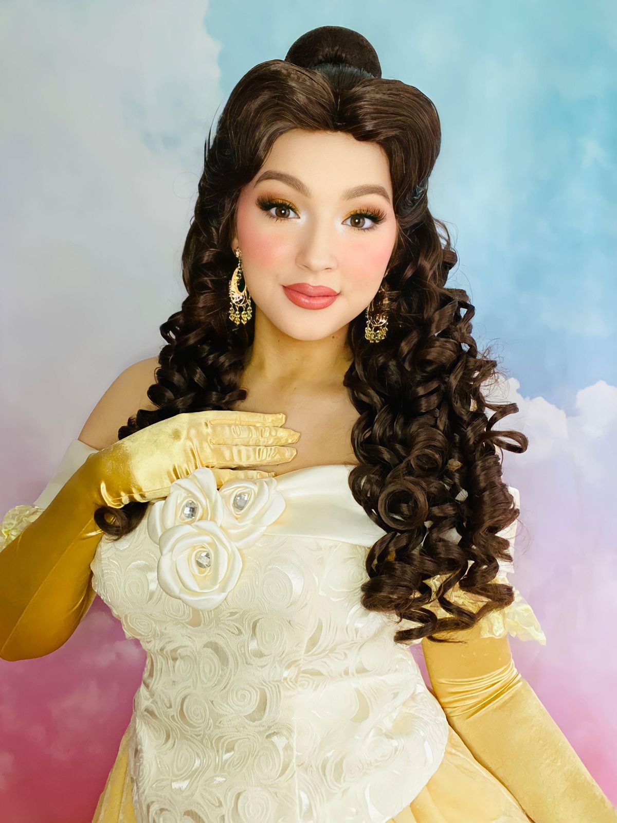 Princess Belle Face Character