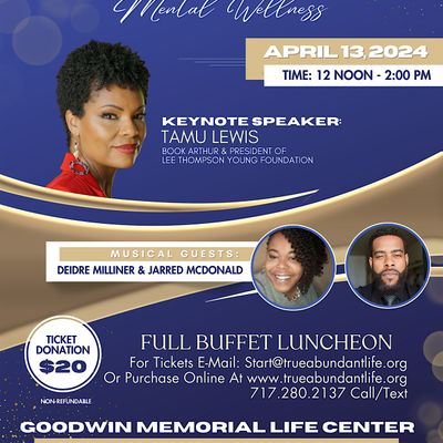 Livin Lovin Lunchin Annual Community Fellowship Luncheon, GOODWIN ...