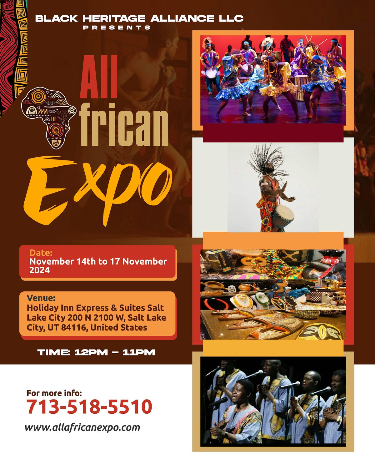 All African Expo, 14 November to 17 November | AllEvents.in