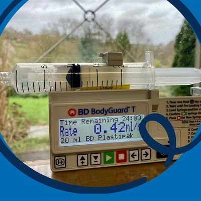 BD Bodyguard Syringe Driver training with pump rental, North Devon ...