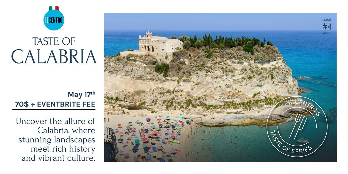 Taste of Calabria, Italian Cultural Centre, Vancouver, 17 May 2024 ...