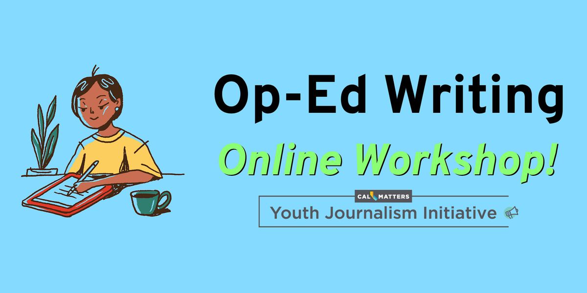 Opinion Writing Training for Youth (Op-Ed Writing), March 17 2023 ...