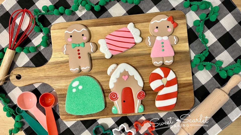 Christmas Adult Beginner Cookie Class, Sweet Scarlet Baking, Glencoe, 2 December 2023 | AllEvents