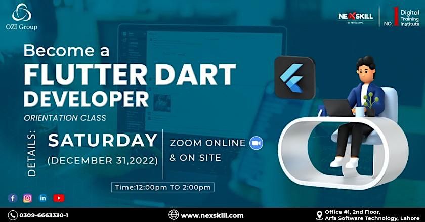 Flutter Dart Developer Program In Lahore By NexSkill, NeXskill - No 1 ... Flutter Dart Developer Program In Lahore By NexSkill, NeXskill - No 1 ...