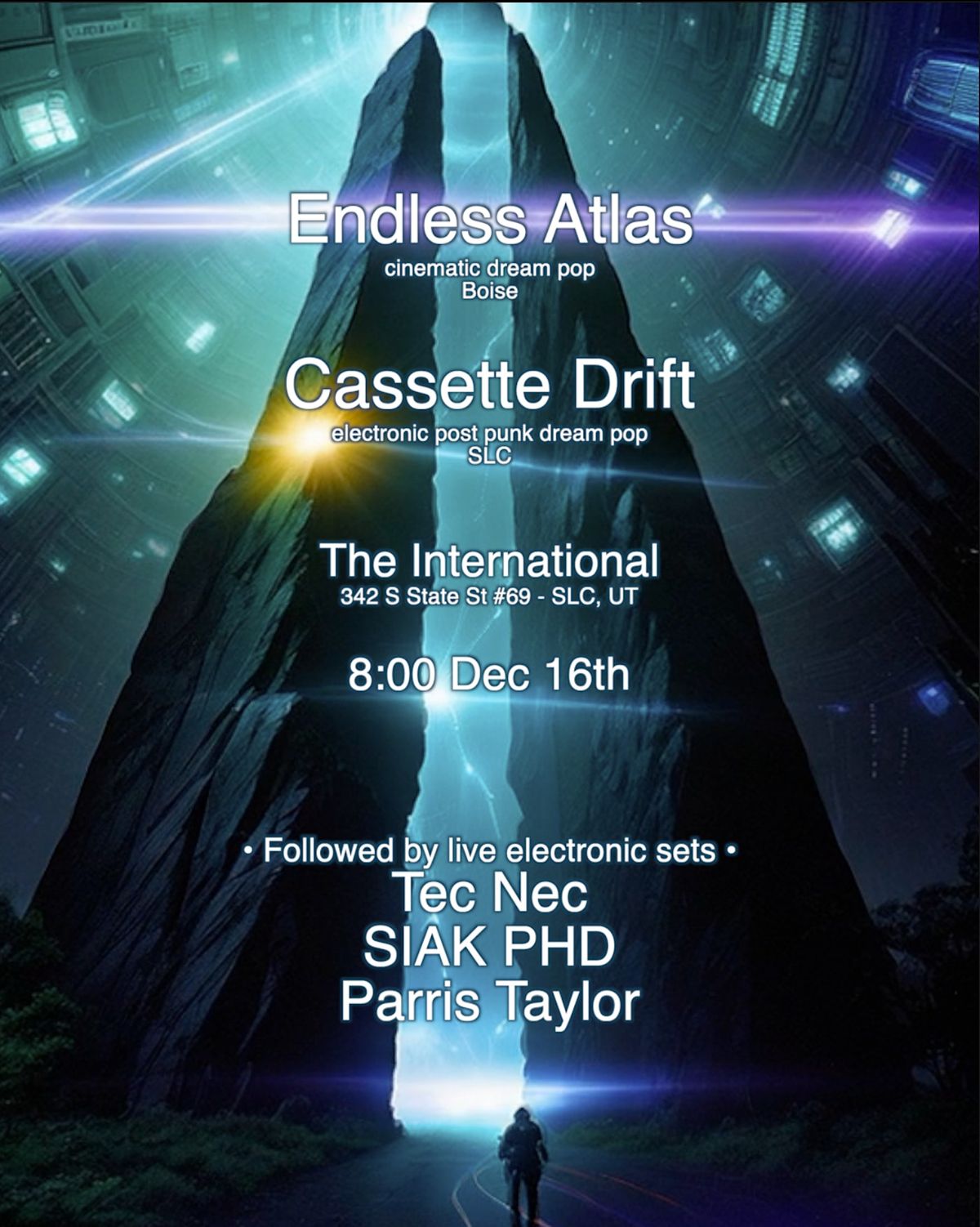 Endless Atlas, Cassette Drift, TEC NEC, International Artist Lounge ...