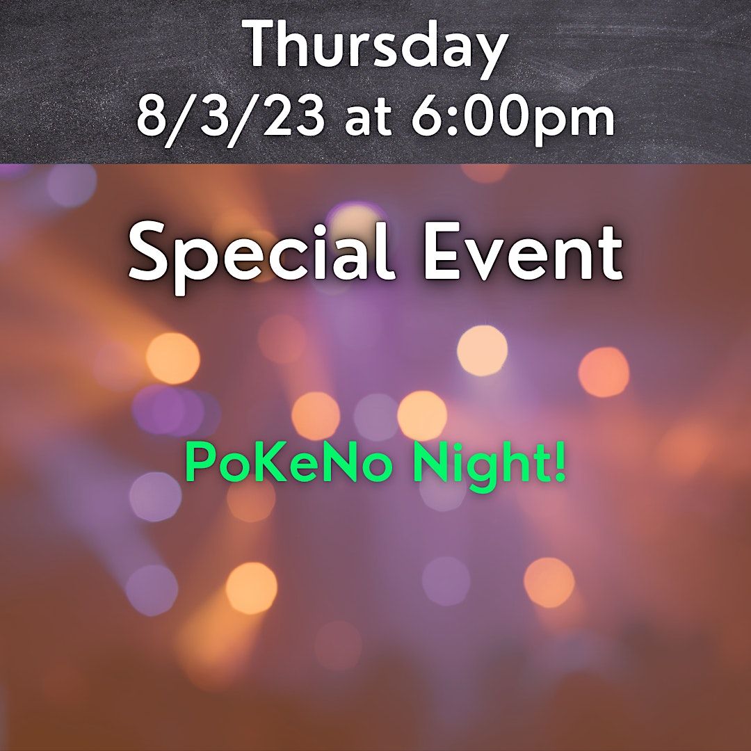 PoKeNo Night! A night of fun and games at Goodwood Realty!, Goodwood ...