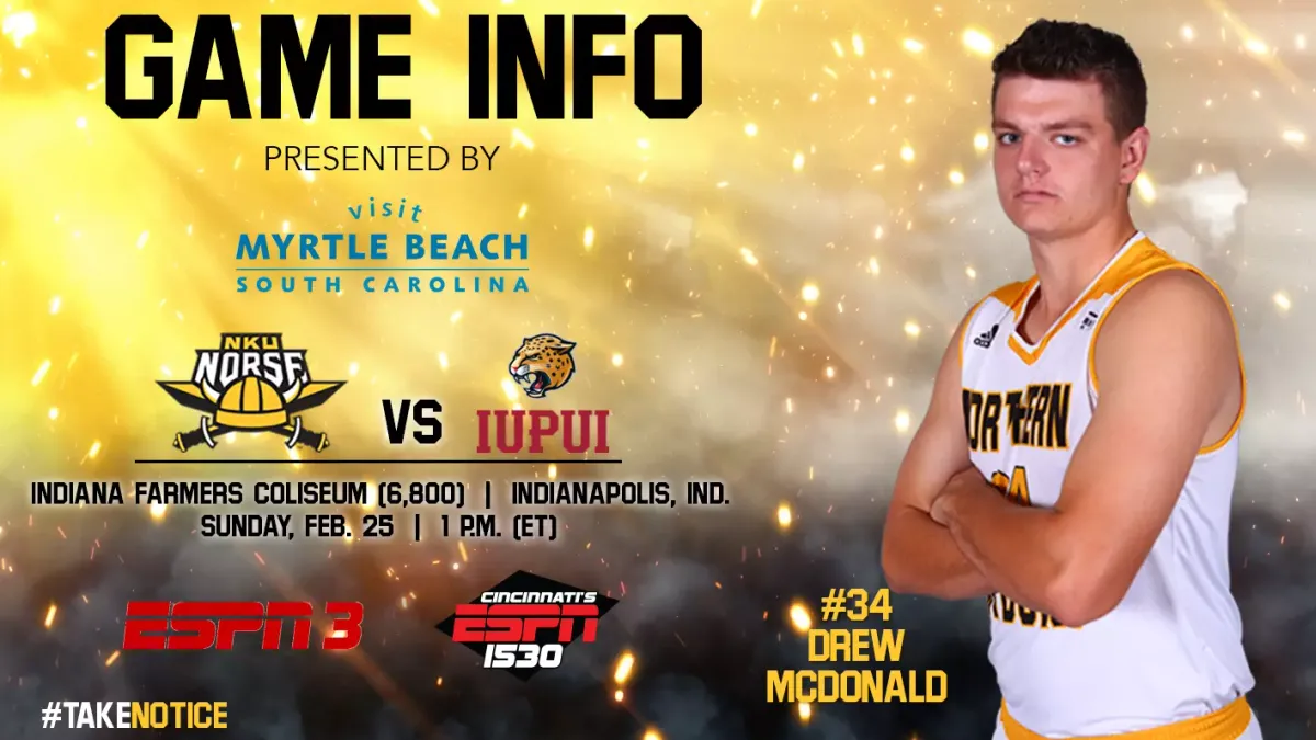 Northern Kentucky Norse at IU Indianapolis Jaguars Mens Basketball ...