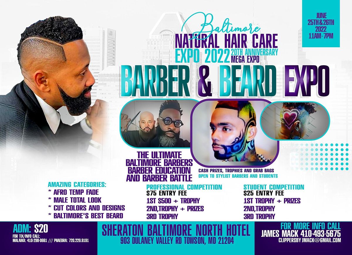 Baltimore Beard & Barber Expo, Sheraton Baltimore North Hotel, Towson ...