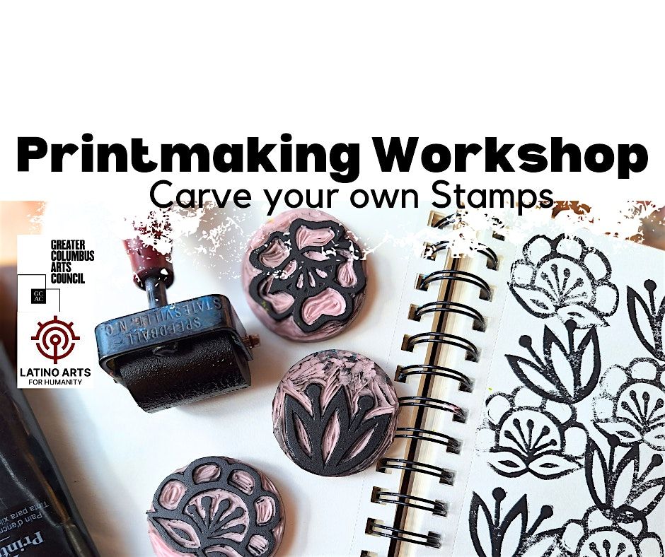 2024 Workshop Series: Printmaking-carve your own stamps, 400 W Rich St ...